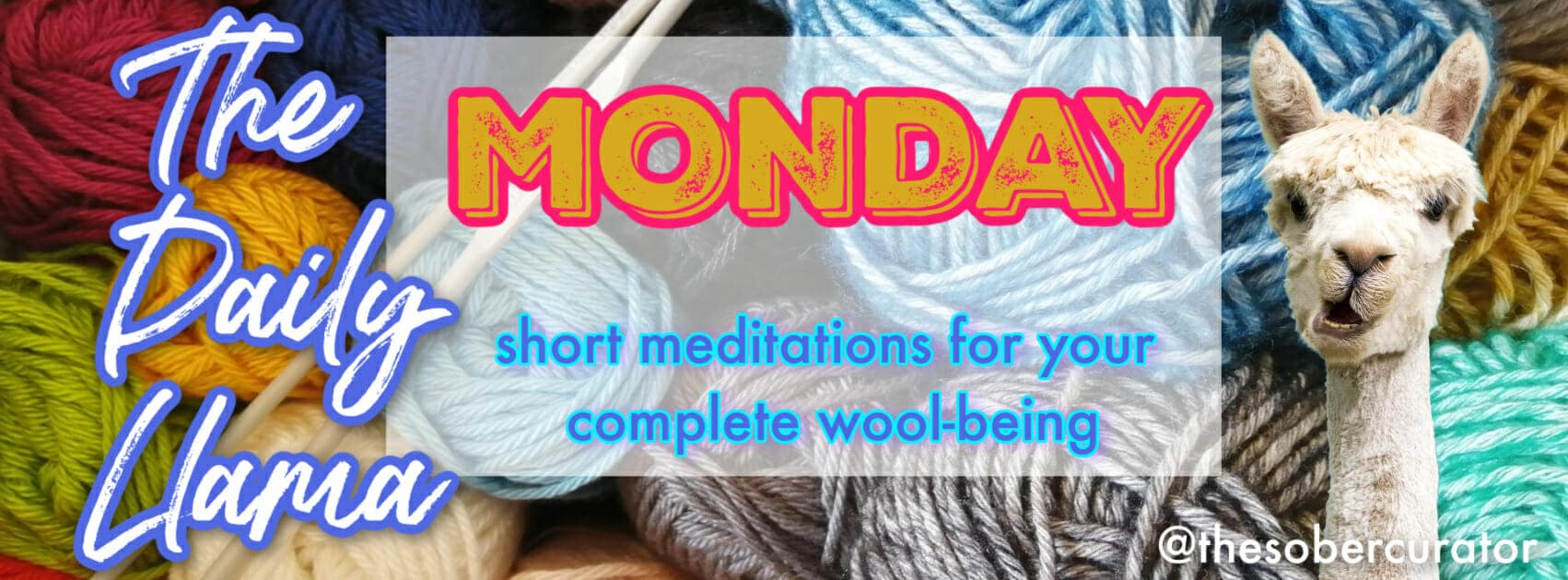 The Daily Llama Short Meditations And Sober Word Of The Day