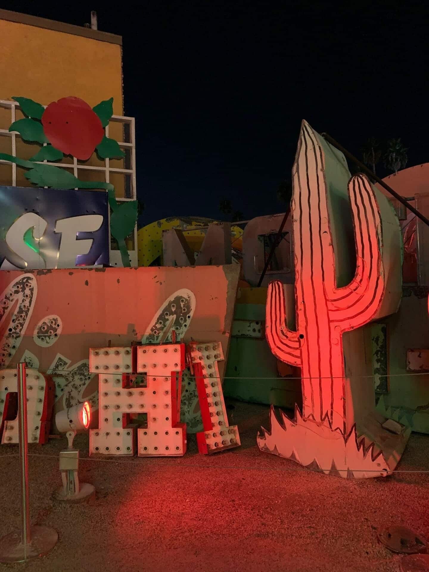 Hi Neon Museum Sign Rotated | The Sober Curator