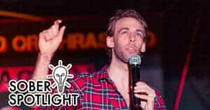 Robert Pidde Sober Comedian